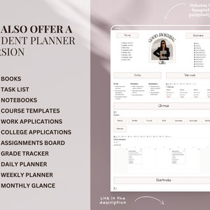 Weekly Meal Planner With Grocery List Template for the Clean Girl ...