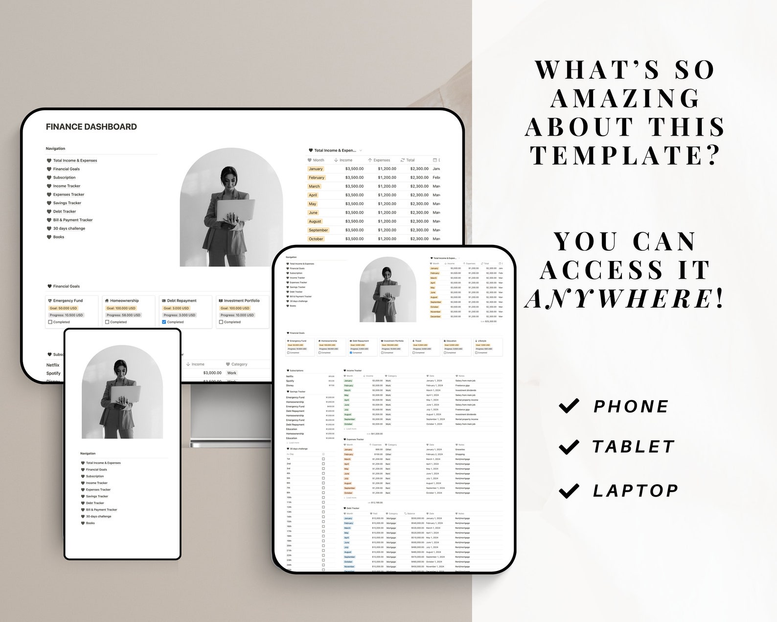 Notion Budget and Expense Tracker Template for Financial Planning ...