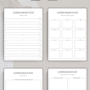 New Year Resolution Planner Template for Goodnotes New Years ...