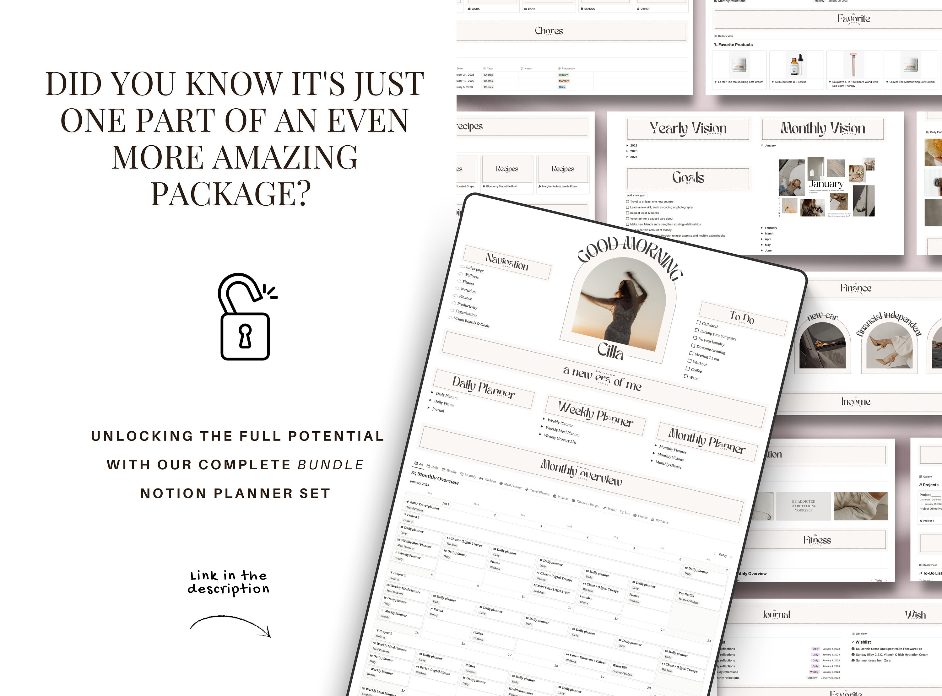 Wellness Journal Prompts Planner 2024 Skincare for Women in 30s Morning ...