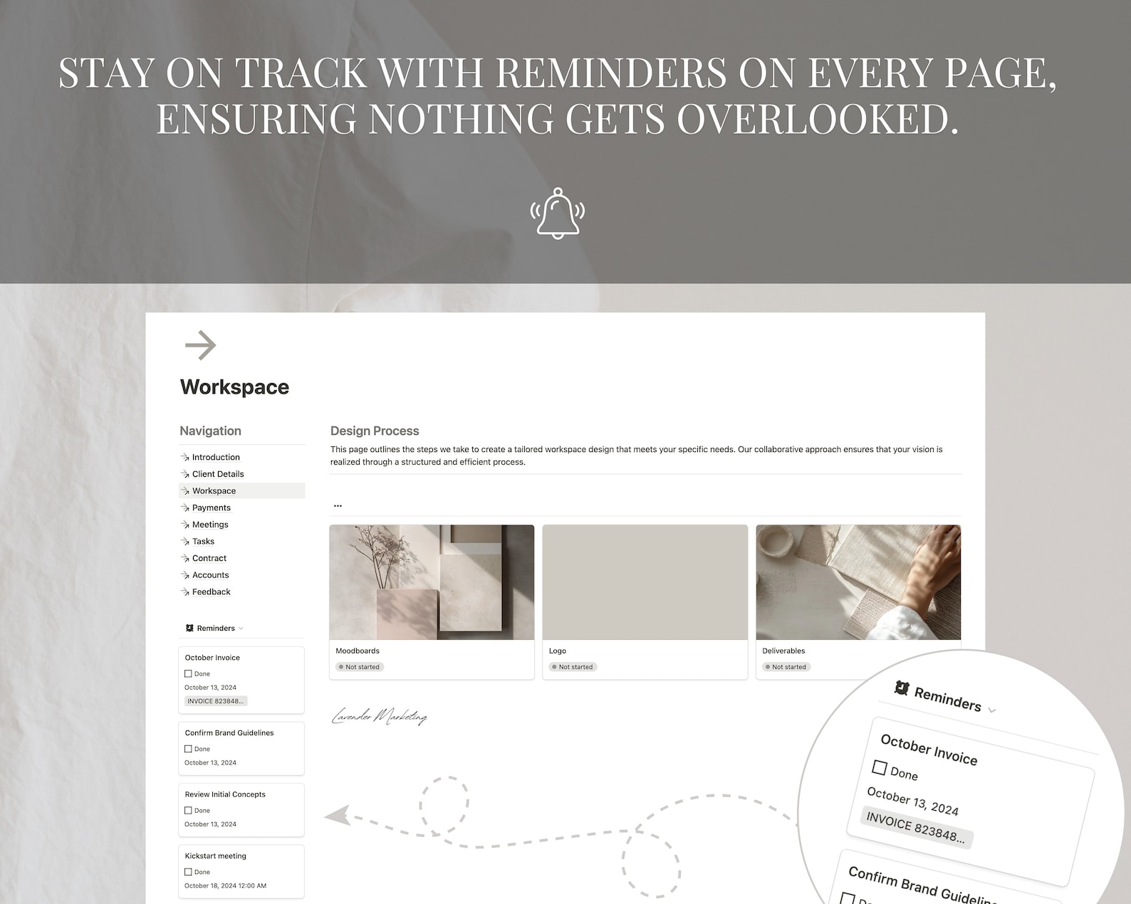 Notion Client Portal Template Client Management Dashboard for ...