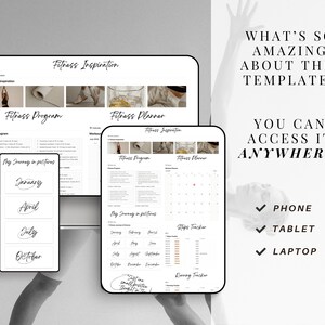 Customizable Notion Fitness Dashboard Template for Tracking Workouts Easy-to-use Notion Running ...