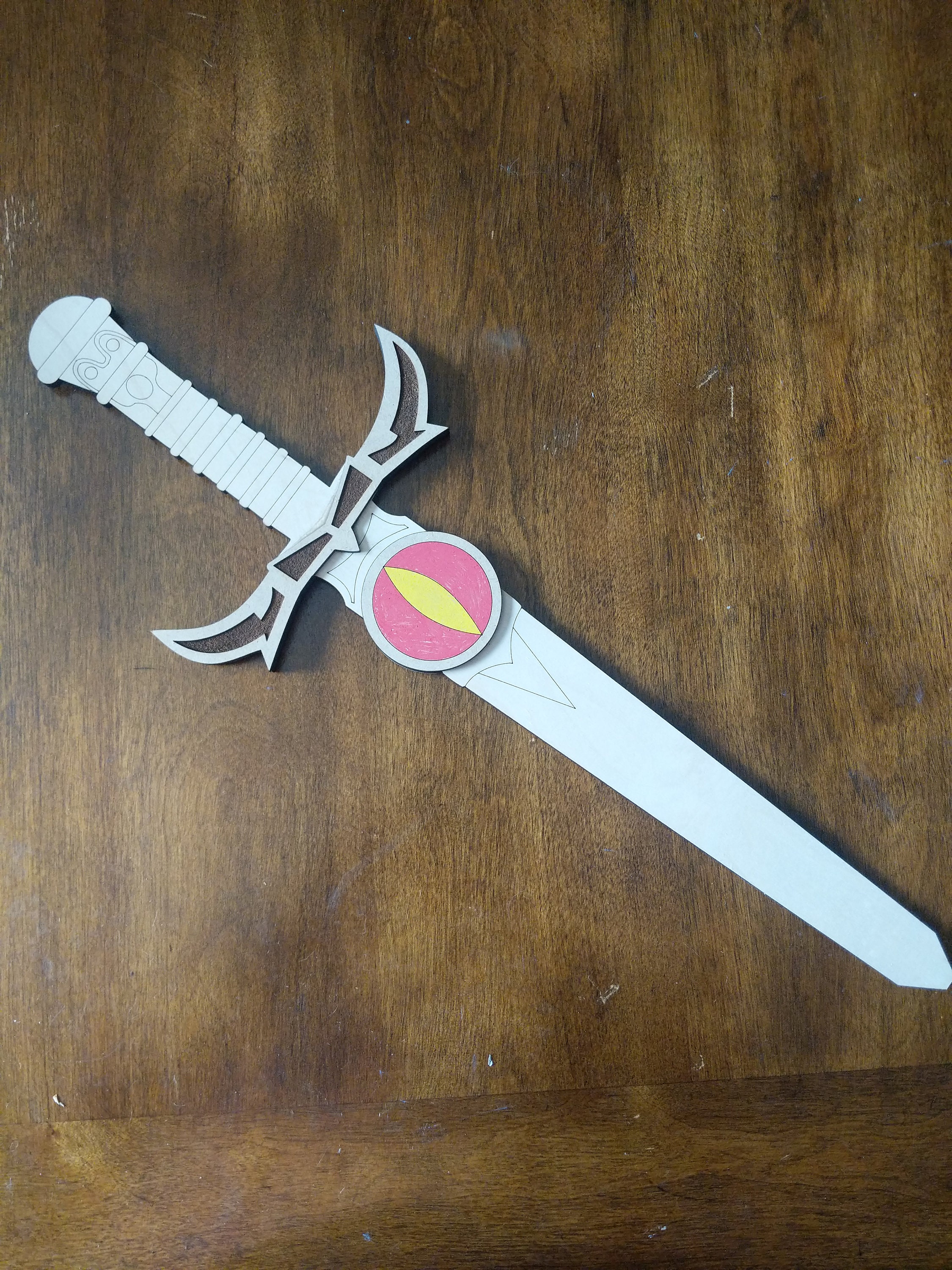 Thundercats Sword of Omens in Dagger and Sword Form for Laser Cutting ...