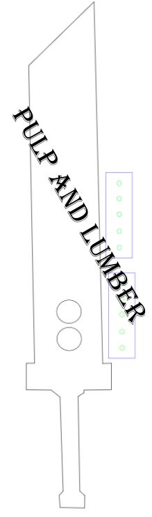 Final Fantasy 7 Buster Sword SVG/PNG for Laser Cutting - Etsy