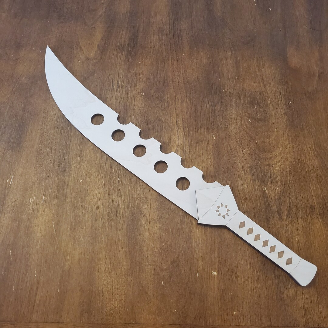 Demon Sword Lostvayne From Seven Deadly Sins Laser SVG *digital File ...