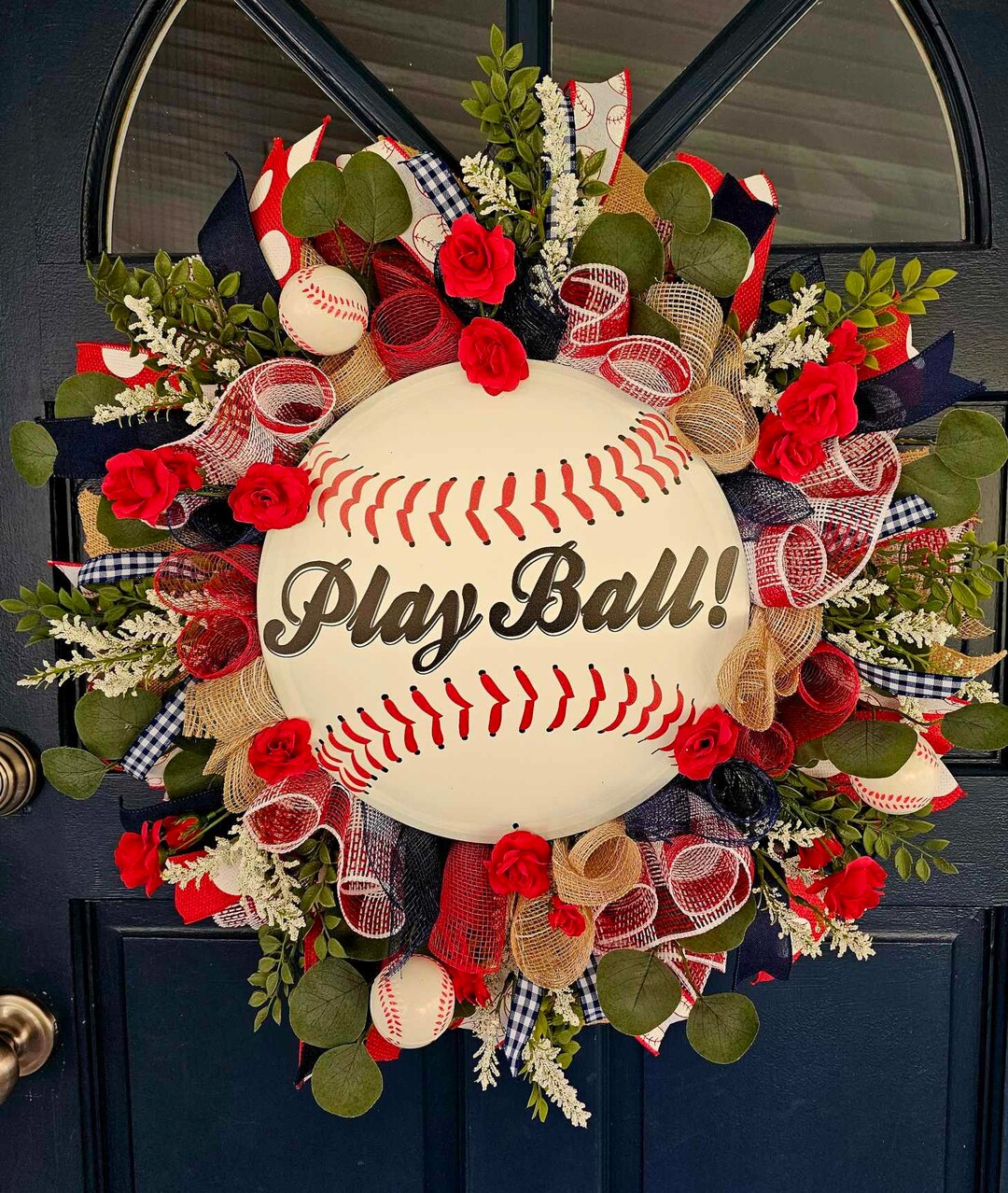 Baseball Wreaths, Home Sweet Home Sign, Home Plate Sign, Play Ball Sign ...