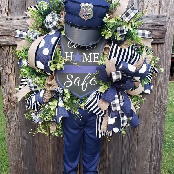 Police Wreath - Etsy