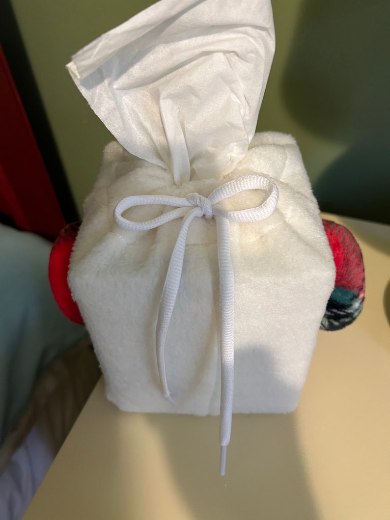 Snowman Tissue Box Cover - Etsy