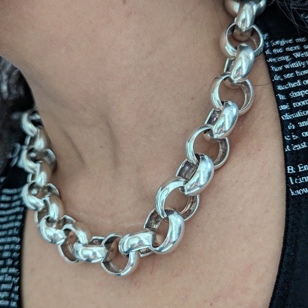 Big Chains Necklace - Etsy