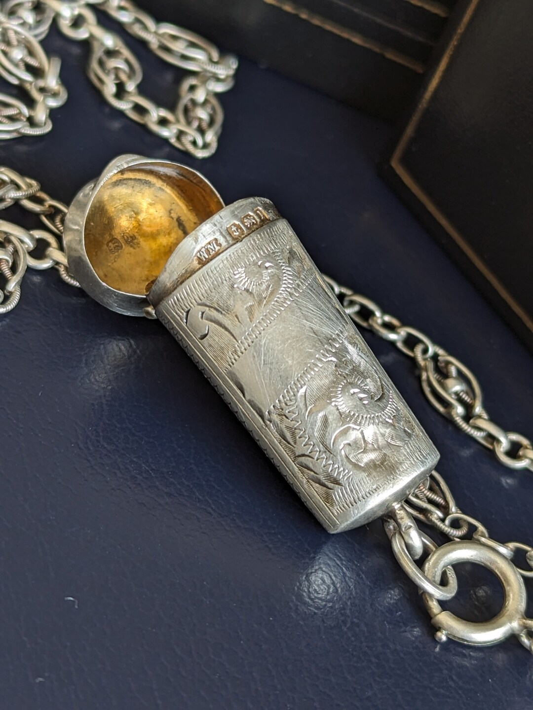Silver Locket Pendant Small Keepsake Box Vial Pendant Silver Vial ...