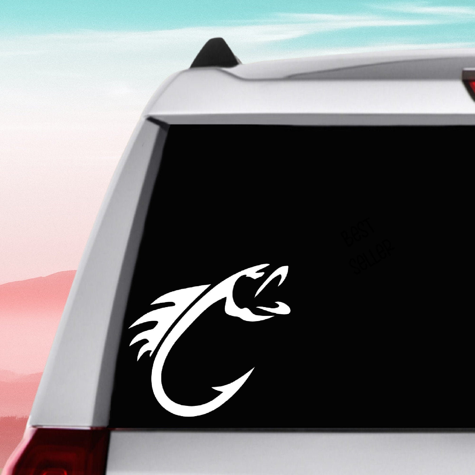 Fish Vinyl Decal Yeti Cups Laptops Cars | Etsy