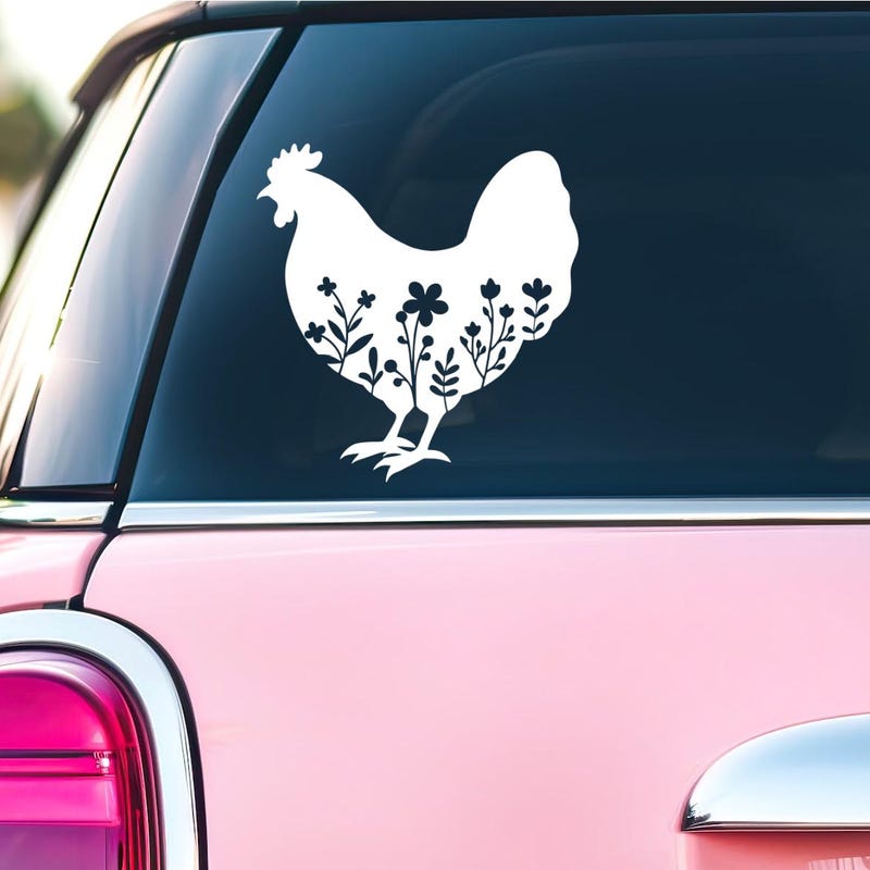 Chicken Decal - Etsy