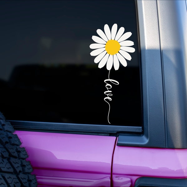 Daisy Decal - Etsy