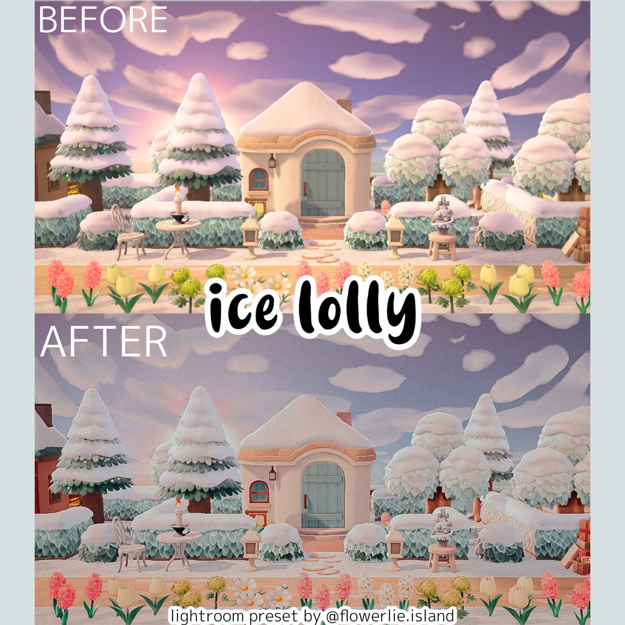 Ice Lolly Preset Pack - Animal Crossing ACNH Preset Bundle for ...