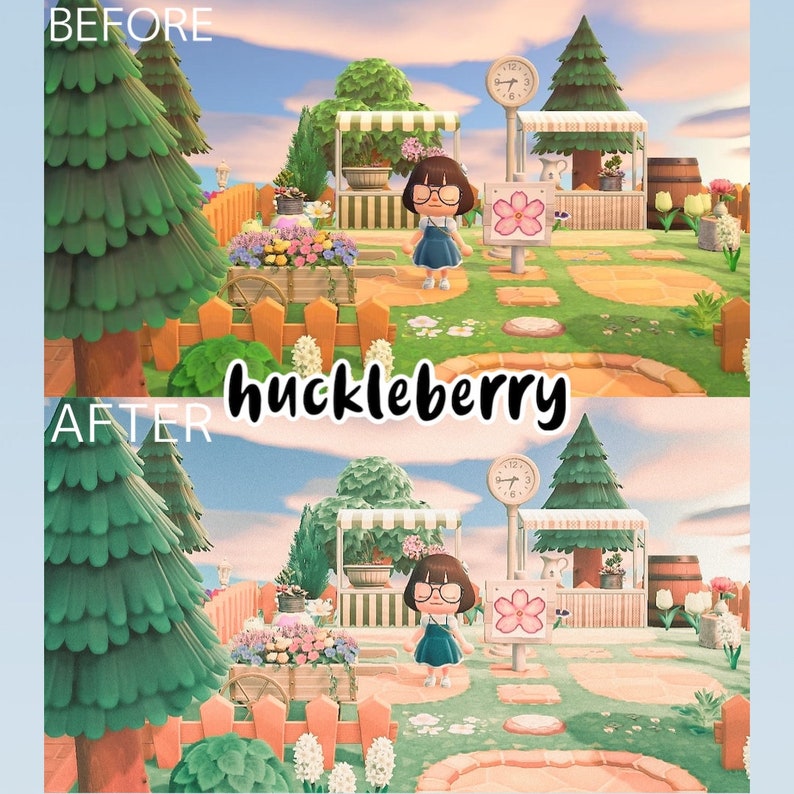 Huckleberry Preset Animal Crossing ACNH Preset for Lightroom | Etsy