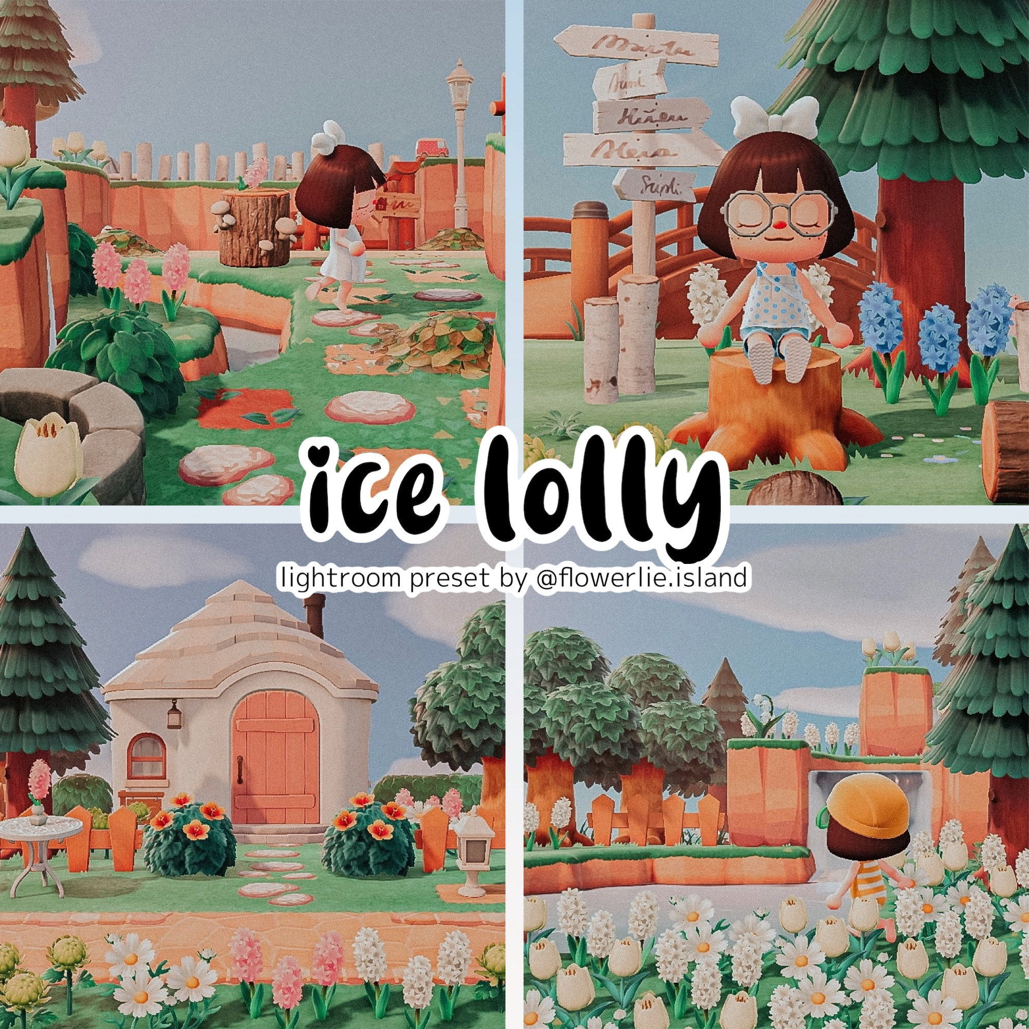 Ice Lolly Preset Pack - Animal Crossing ACNH Preset Bundle for ...
