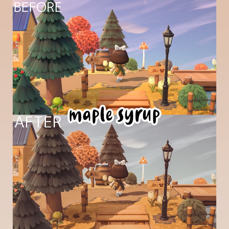 Maple Syrup Preset - Animal Crossing ACNH Preset for Lightroom Mobile ...