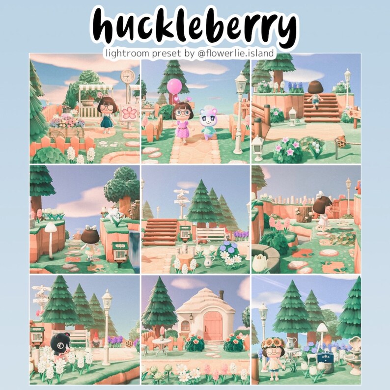 Huckleberry Preset Animal Crossing ACNH Preset for Lightroom | Etsy