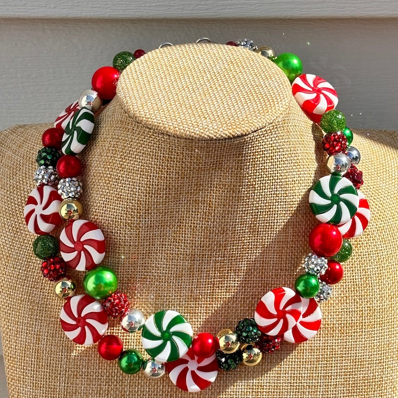 Santa Clause Necklaces - Etsy
