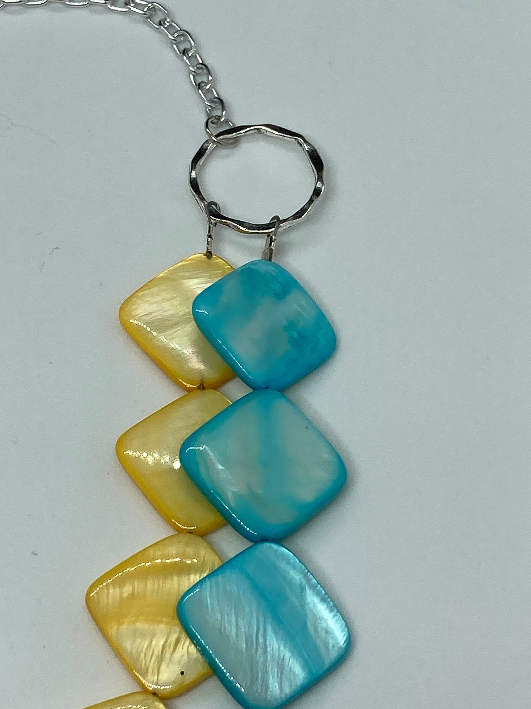 Natural Shells Necklace and Earrings / Beach Shell Necklace / | Etsy