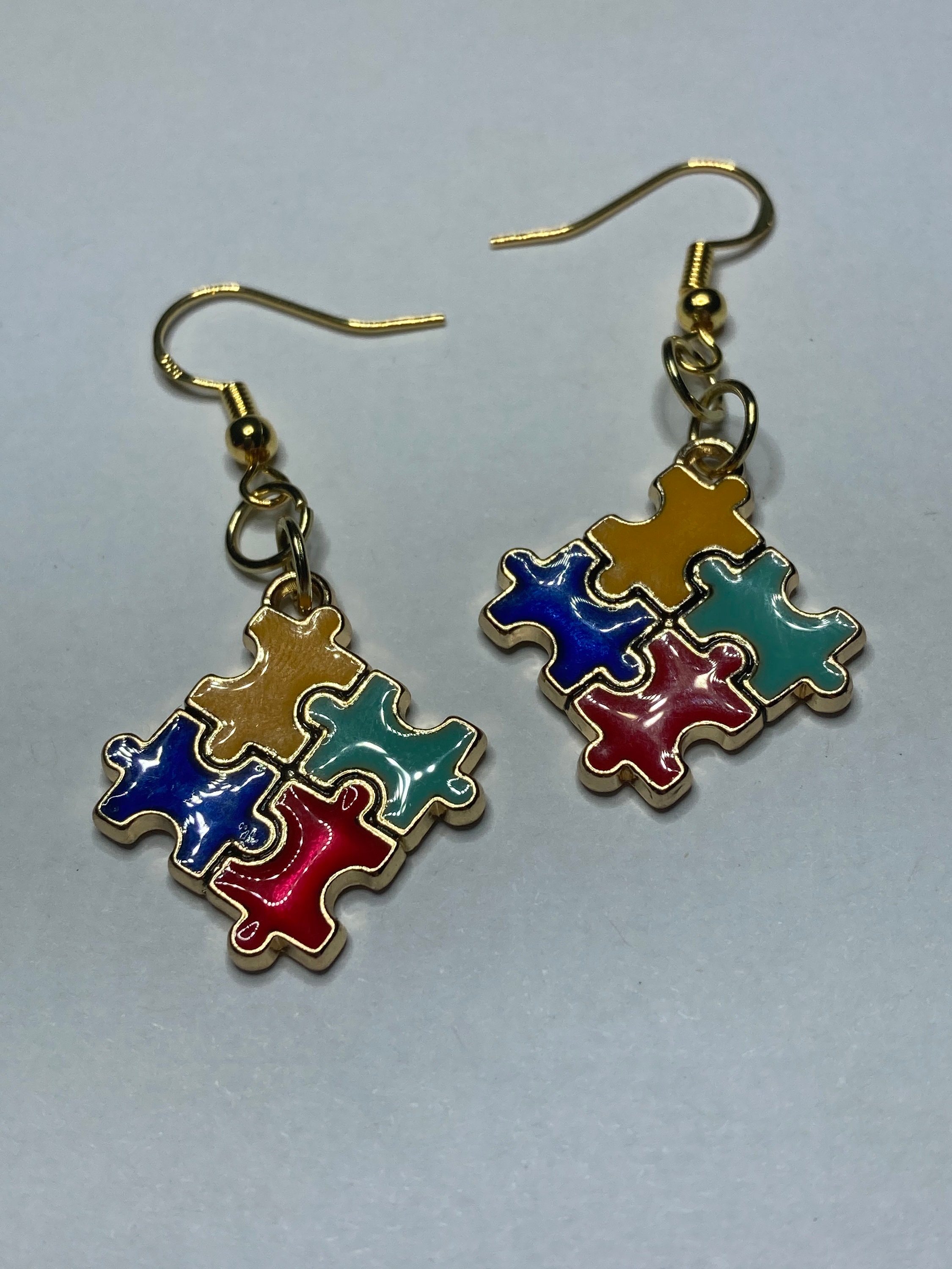Autism Earrings / Autism Jewelry / Autism Awareness | Etsy