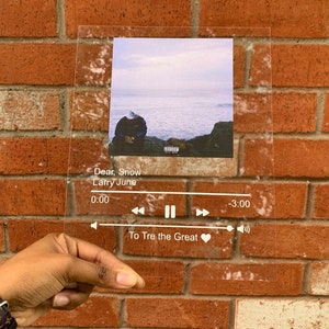 Custom Music Plaque - Etsy