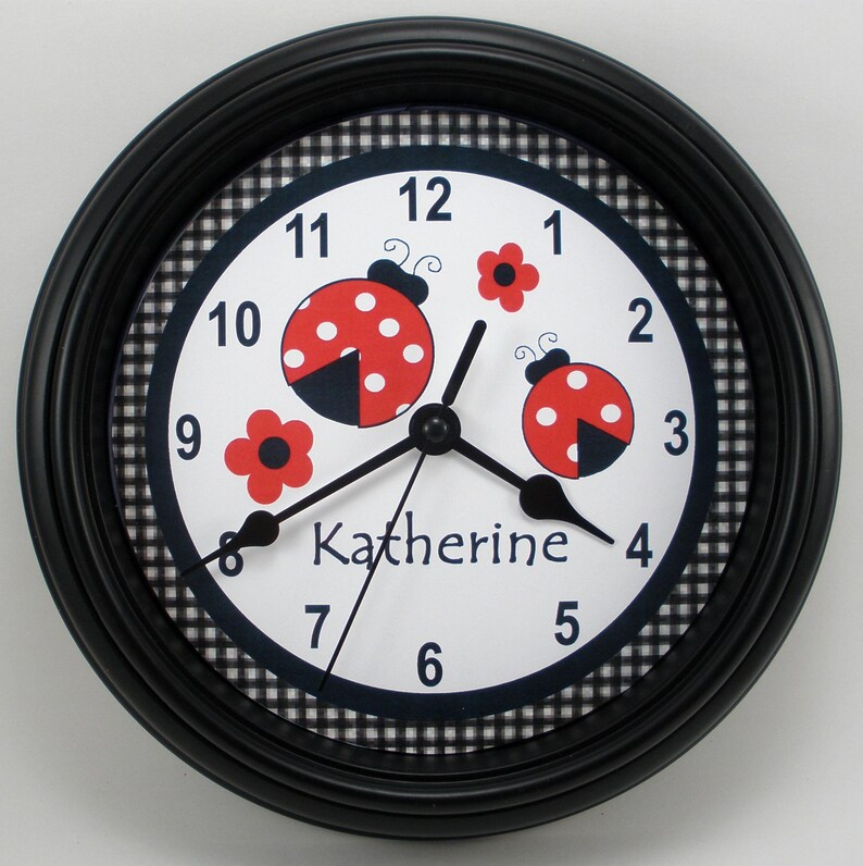 LADYBUG Lady Bug Wall Clock Novelty Clock Unique Gift for | Etsy