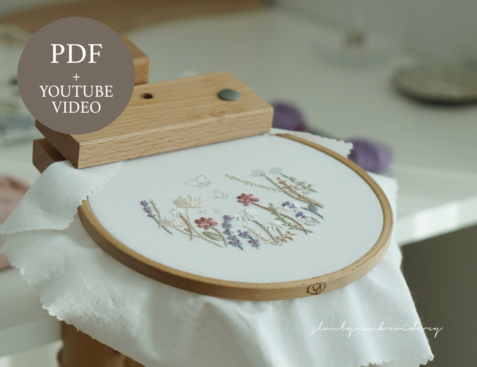 Embroidery PDF Patterns for DIY Enthusiasts. Flower Garden for ...