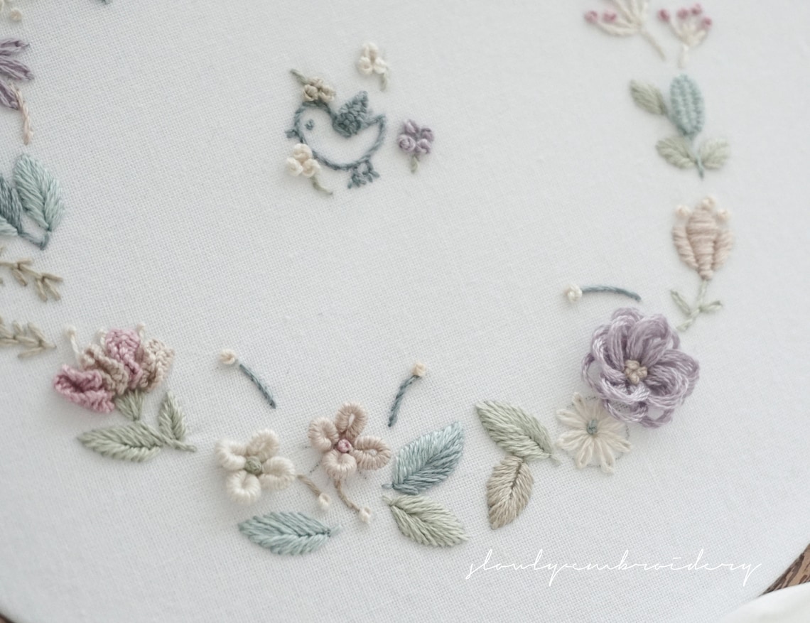 3D Embroidery, Flower Embroidery Pattern, PDF Pattern, Video Tutorial ...
