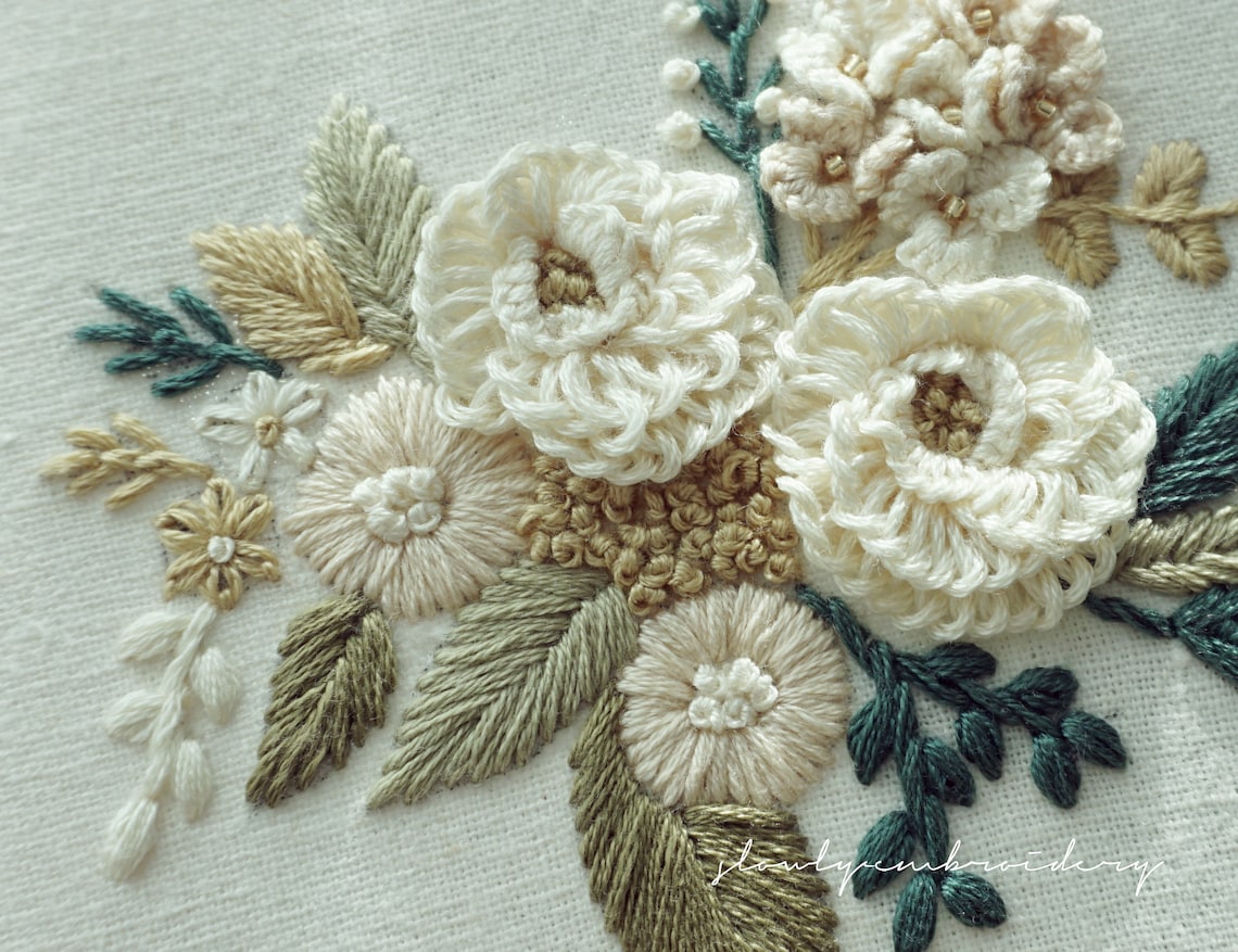 Embroidery Pattern PDF Pattern Video Tutorial Embroidery - Etsy Canada