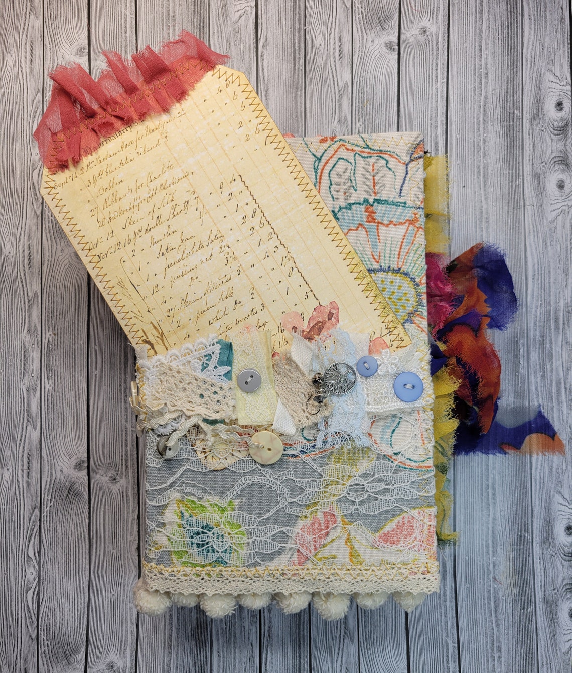 Botanical Garden Junk Journal - Chunky Boho Style Handmade Daily ...