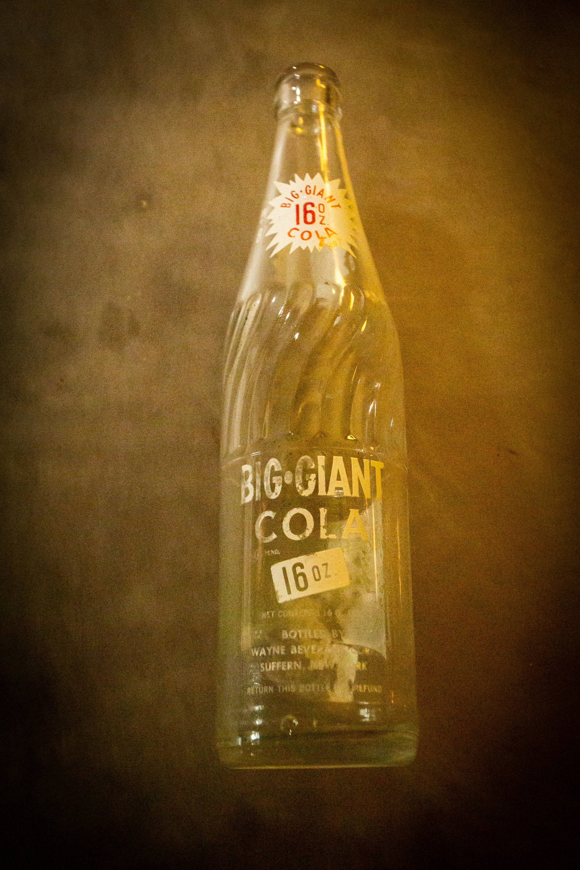 1950s Clear Vintage Big Giant Cola Soda Bottle - Etsy