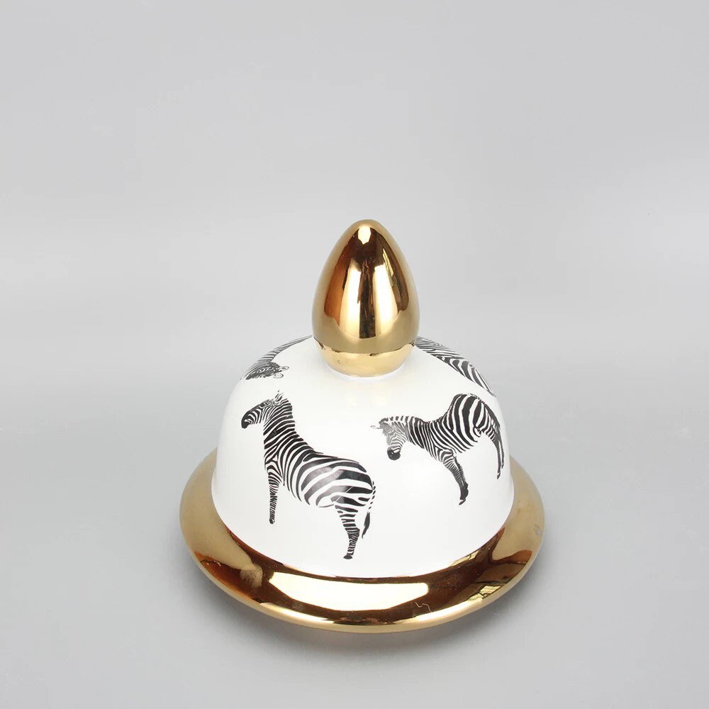 Ginger Jar Model Zebra Ceramic Ginger Jar Housewarming - Etsy Canada