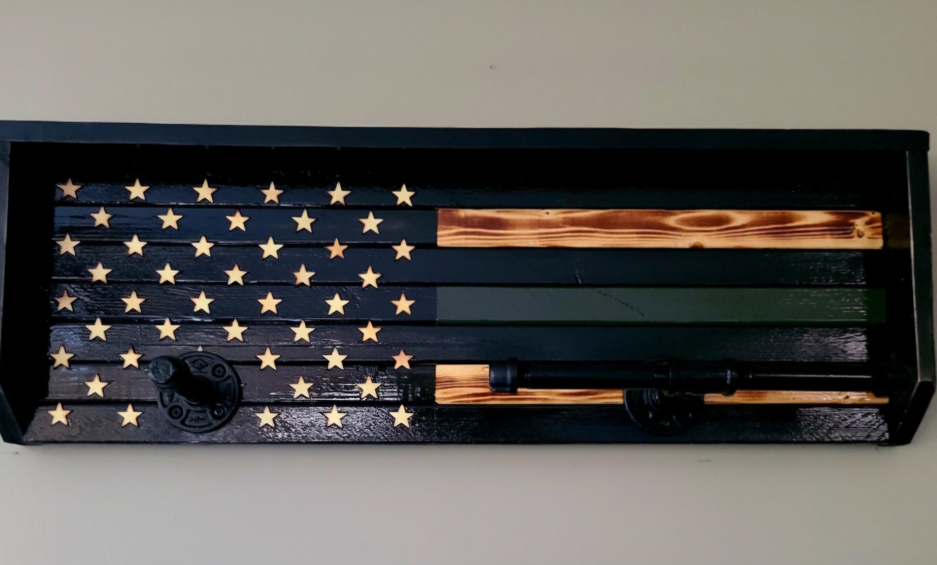 Natural Stars, Black Union, Gear Rack. Every Rack Includes 1 Duty Belt ...