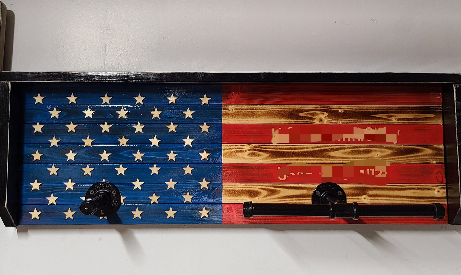 American Flag Gear Rack - Etsy