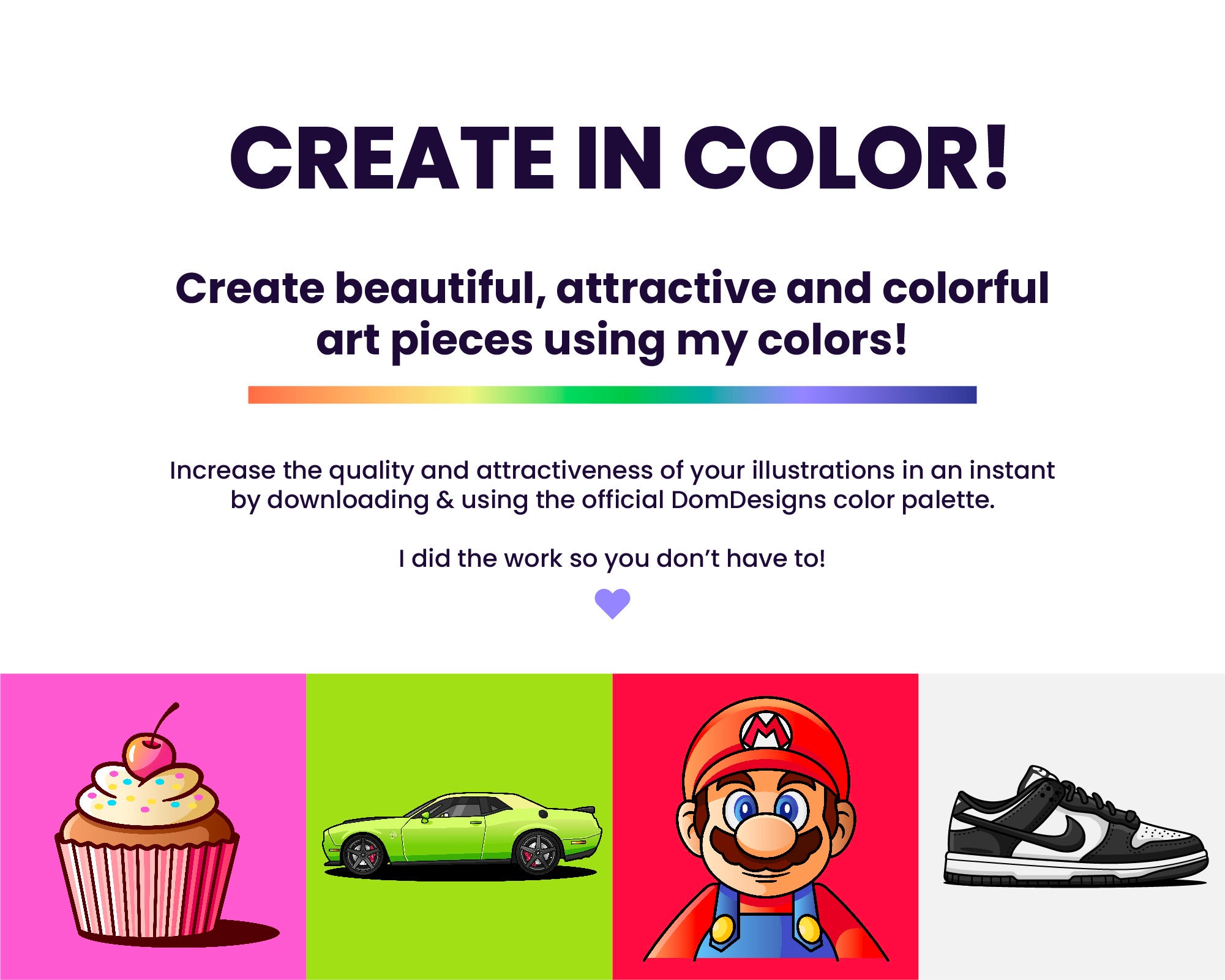 Adobe Illustrator - Gradient Color Palette Swatches DOWNLOAD - Etsy Canada