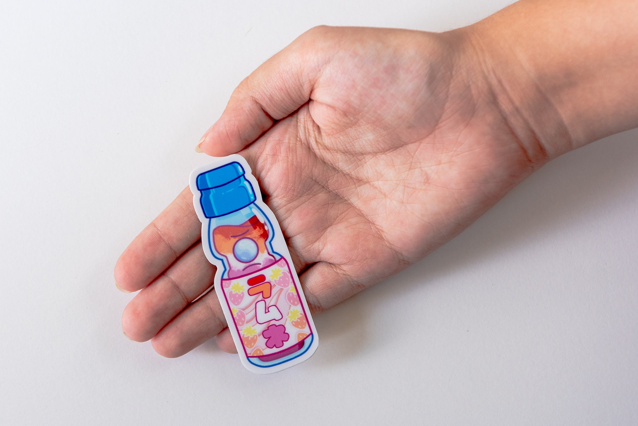 Lesbian Pride Ramune Sticker | Marble Soda Sticker | LGBT Pride | Pride ...