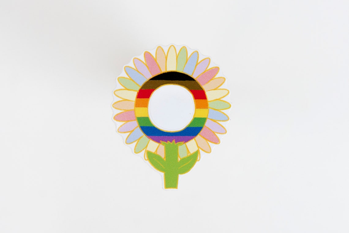 Pride Flowers Sticker Collection LGBT Pride Pride Flag | Etsy