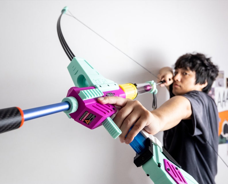 3D Print Files Only——nerf Kish Bow Blaster - Etsy