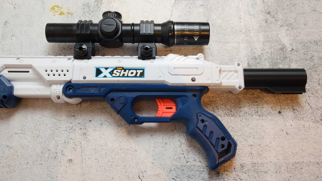 3D Print Files Only——xshot X-shot Hawk Eye Blaster 3 Darts Inline Clip and Buffer Tube Kit - Etsy