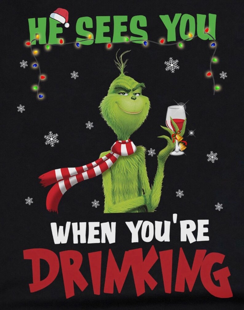 Lighted Wine Bottle Christmas Grinch - Etsy