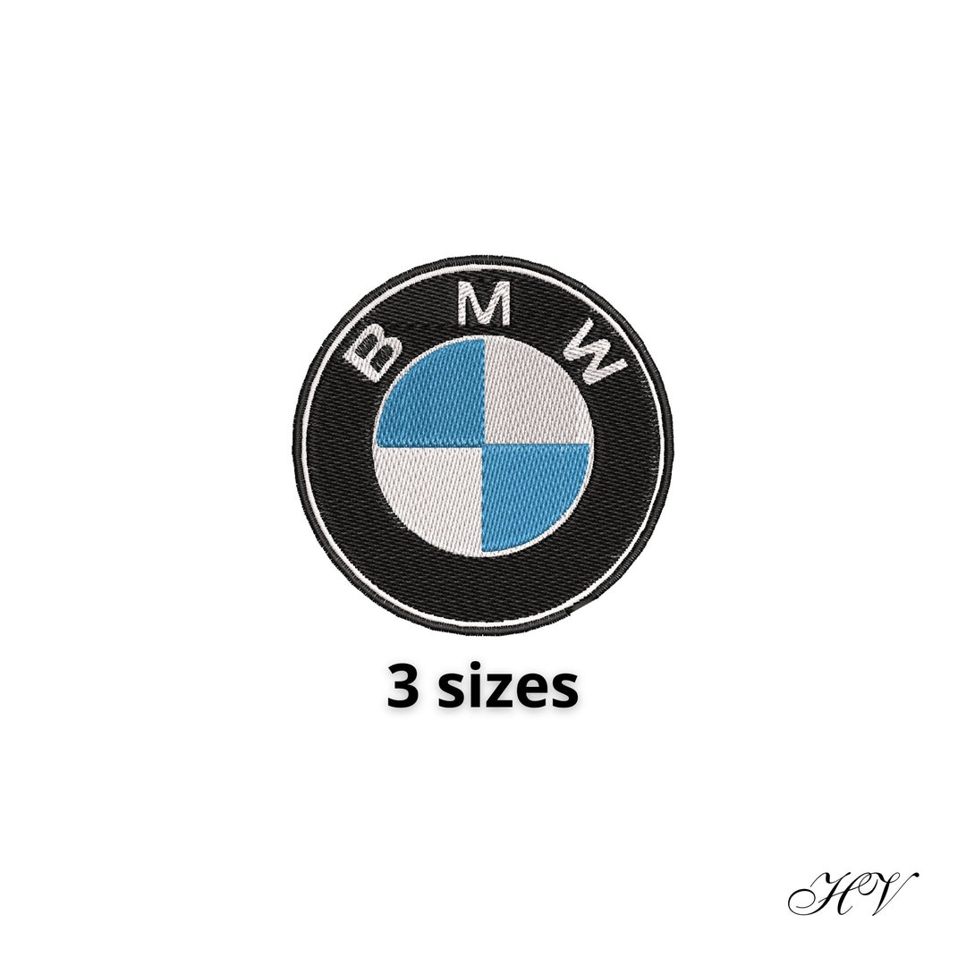 Badge Car BMW. Machine Embroidery Design. Files: Pes, Jef, Sew, Vip ...