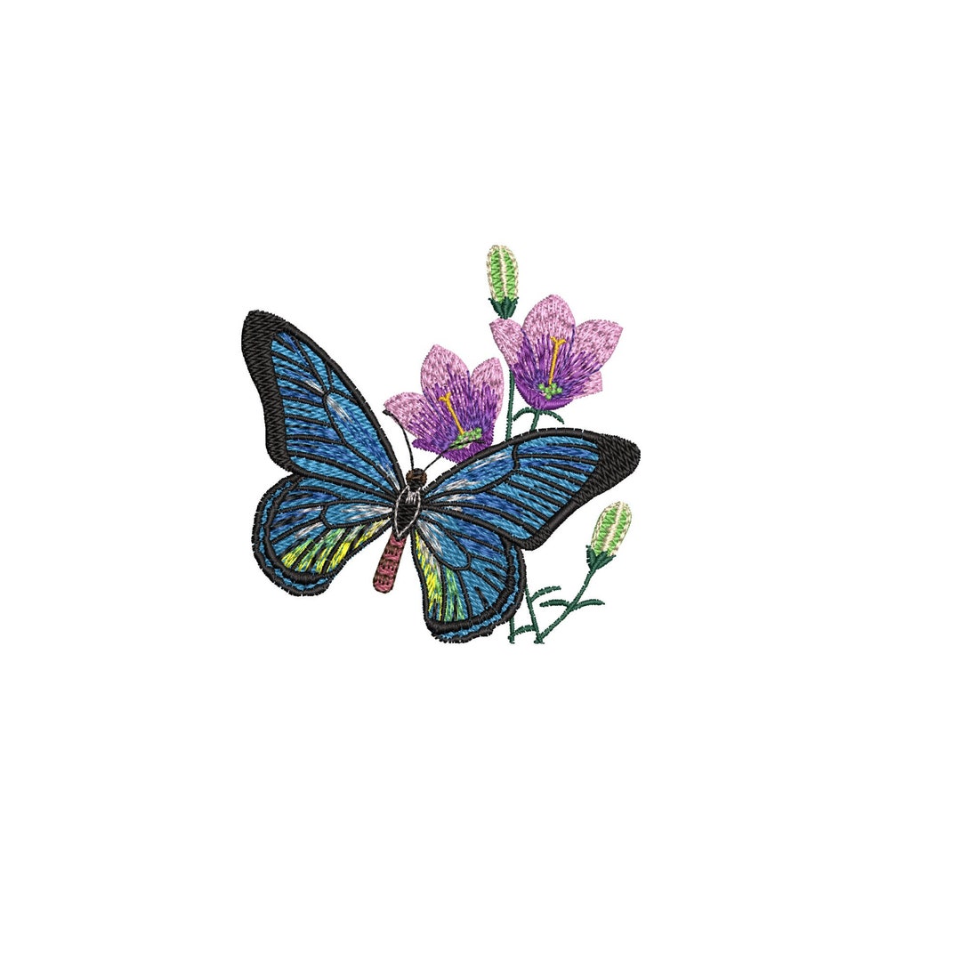 Butterfly Embroidery Design. Mini Butterfly Design. Butterfly - Etsy