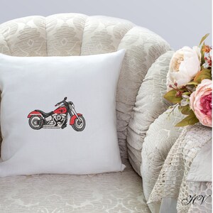 Motorcycle Embroidery Design for Embroidery Machine Instant Download ...