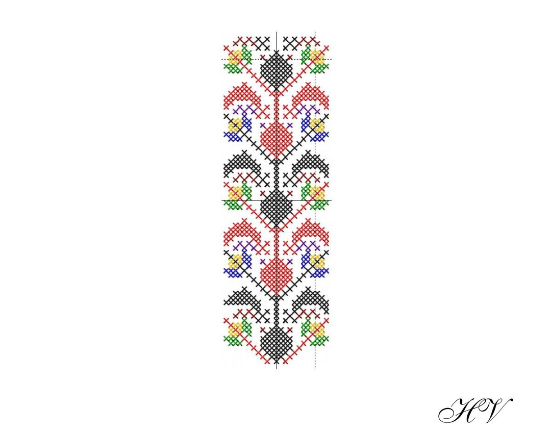 Bulgarian Embroidery Machine/ Cross Stitch/ Kanatica/ Border ...