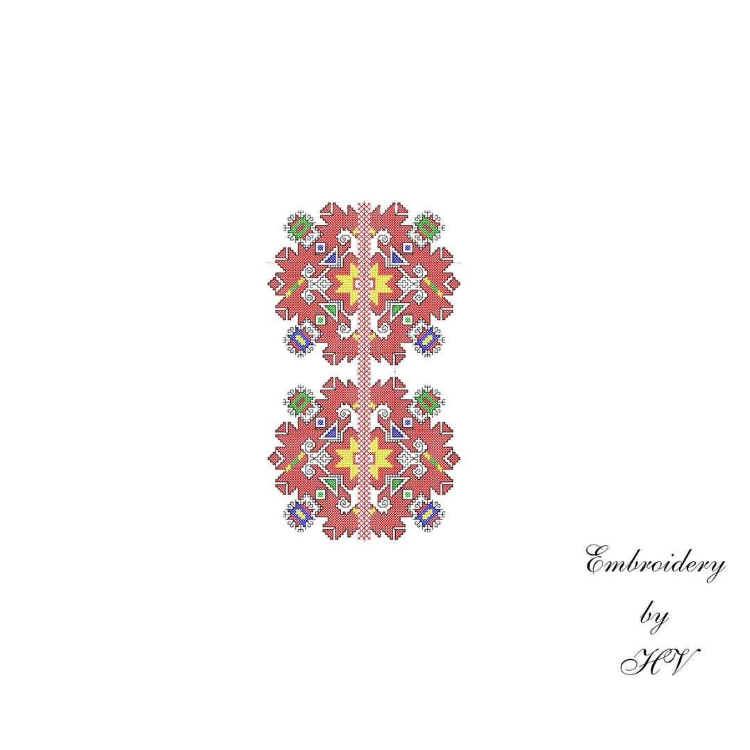 Bulgarian Embroidery Machine/ Cross Stitch/ Kanatica/ Border Cross ...