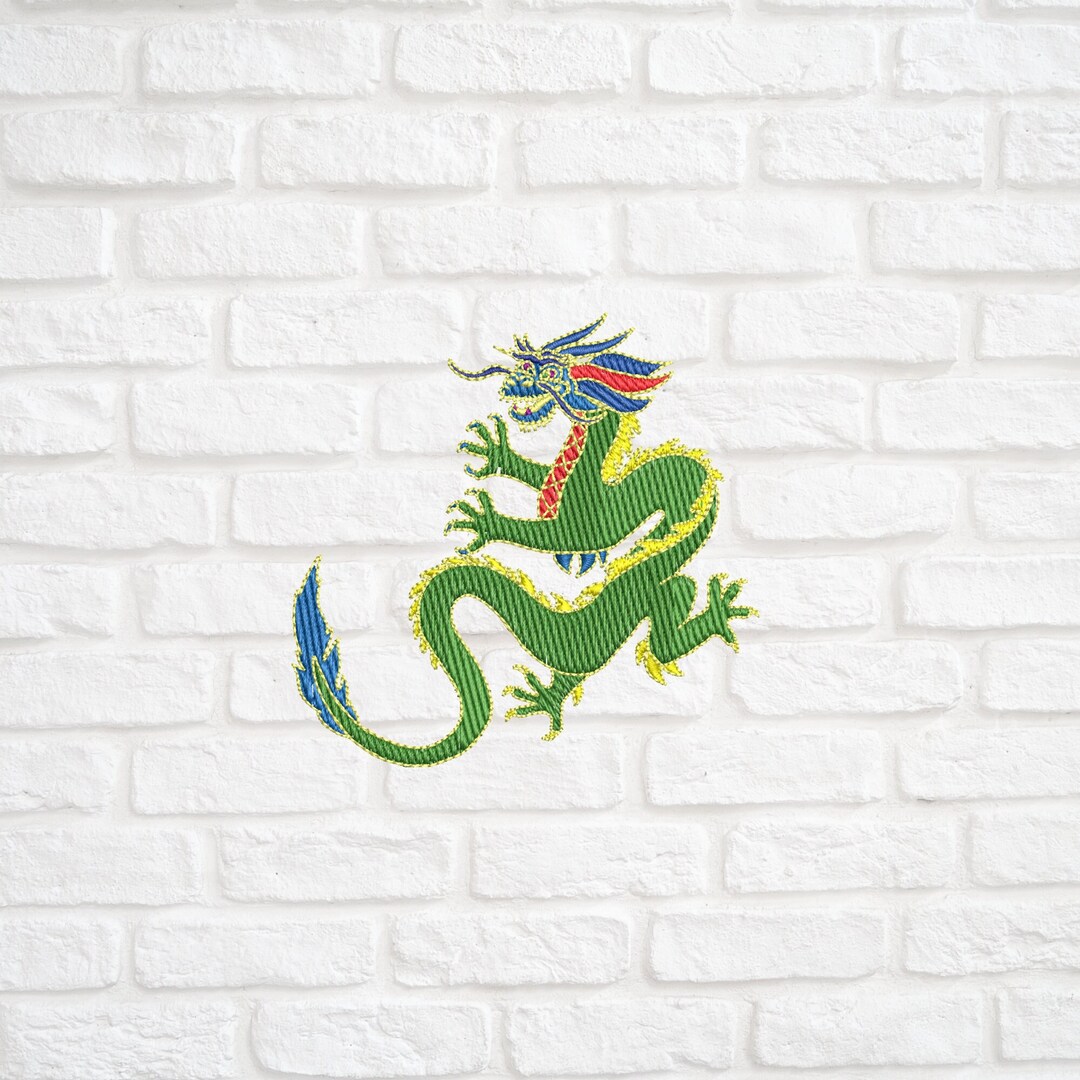 Cute Dragon Embroidery Design, 3 Sizes, Newborn Embroidery Pattern ...