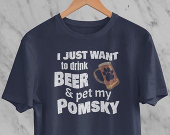 Pomsky Dad Shirt - Etsy