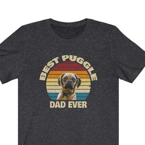 Puggle Shirt for Dog Dad, Puggle Gifts for the Puggle Dad! Puggle T ...