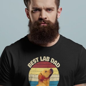 Lab Shirt for Dog Dad, Yellow Lab Dad Shirt, Yellow Labrador Shirt ...